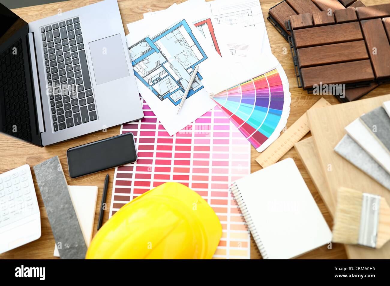 Various stuff for work Stock Photo - Alamy