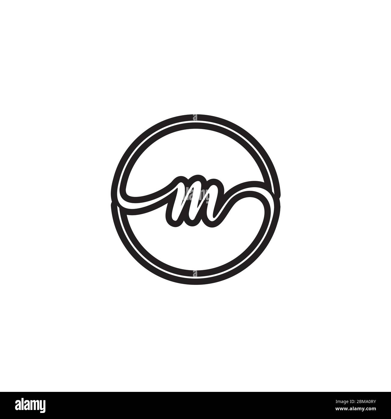 Cursive M Logo