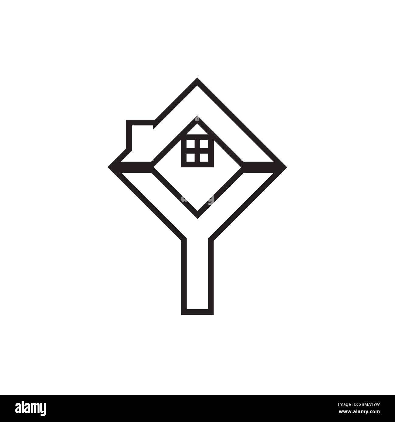 Y home letter logo design concept Stock Vector Image & Art - Alamy