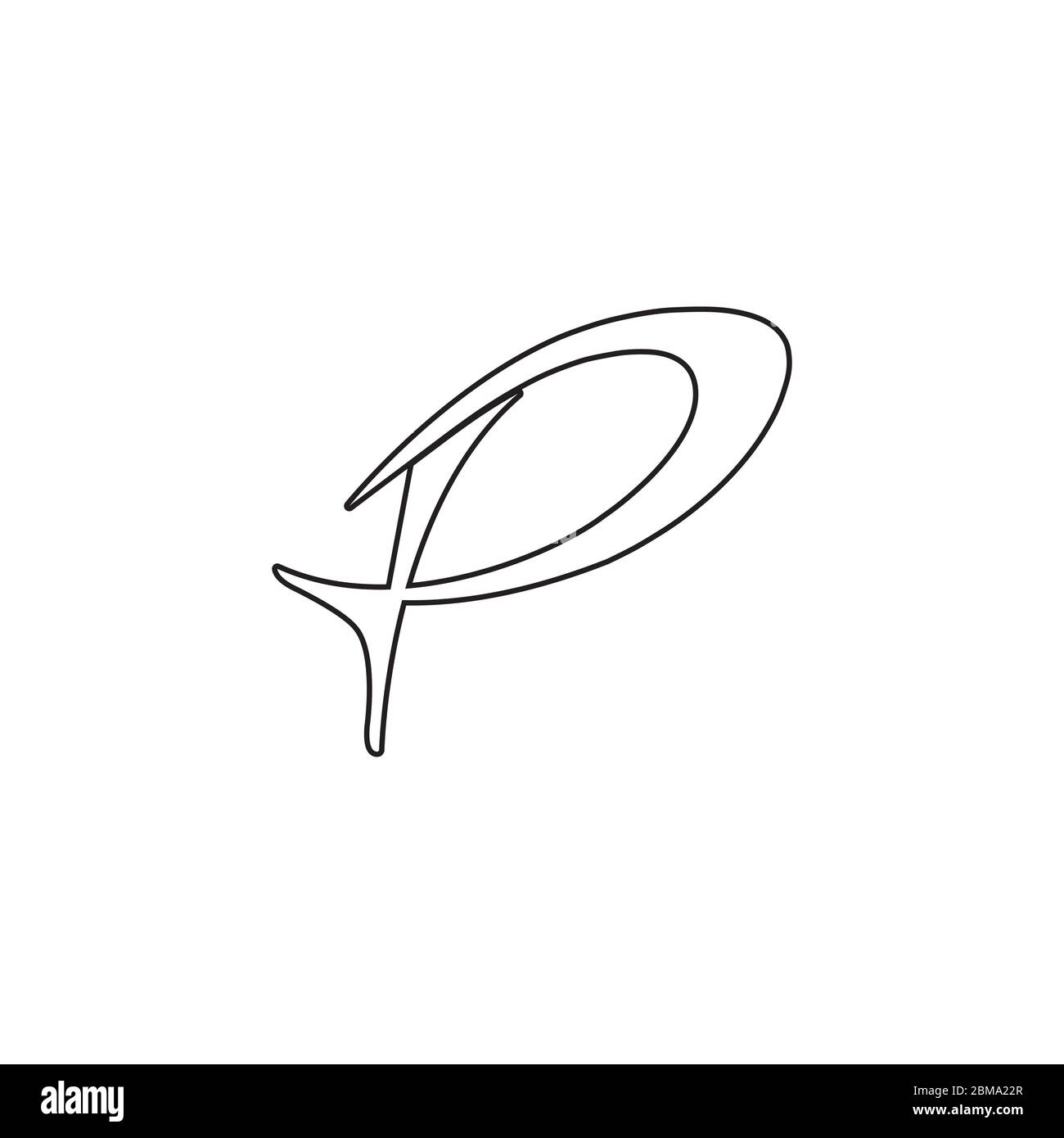 P restaurant logo Cut Out Stock Images & Pictures - Alamy
