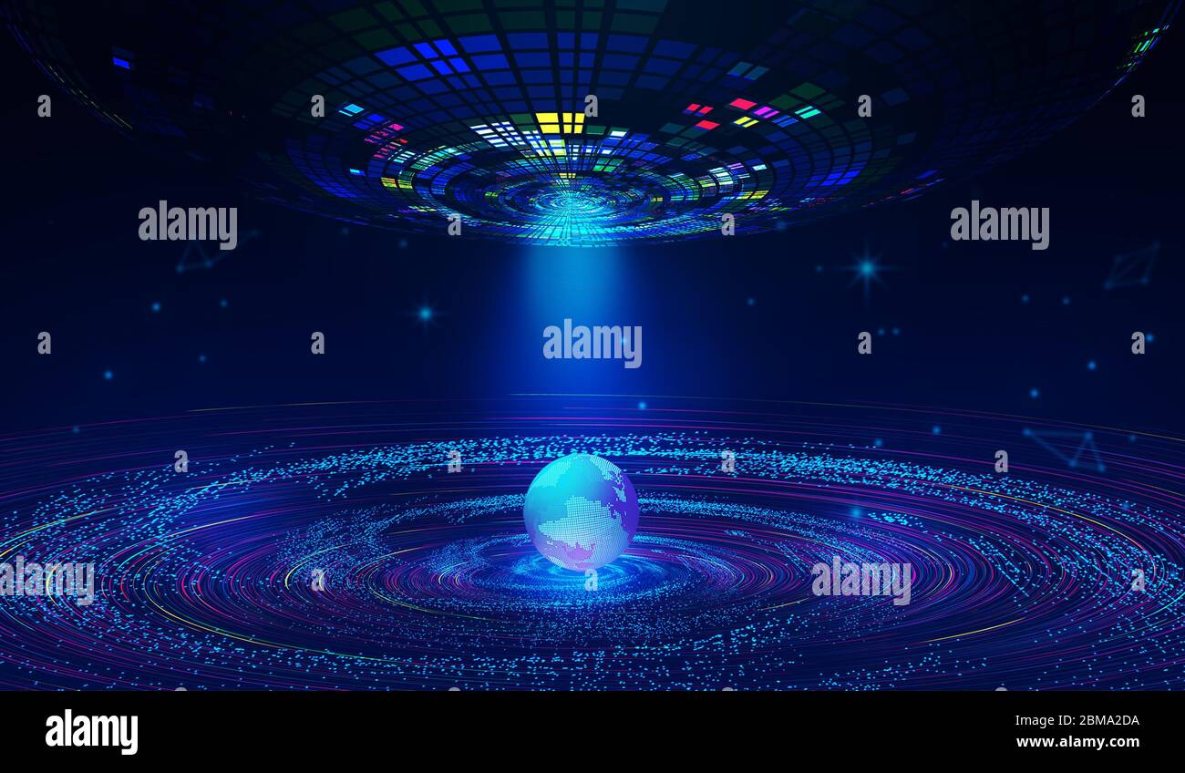 Digital earth hi-res stock photography and images - Alamy