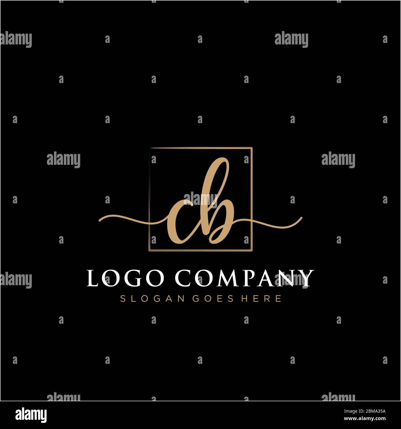 Cb font Stock Vector Images - Alamy