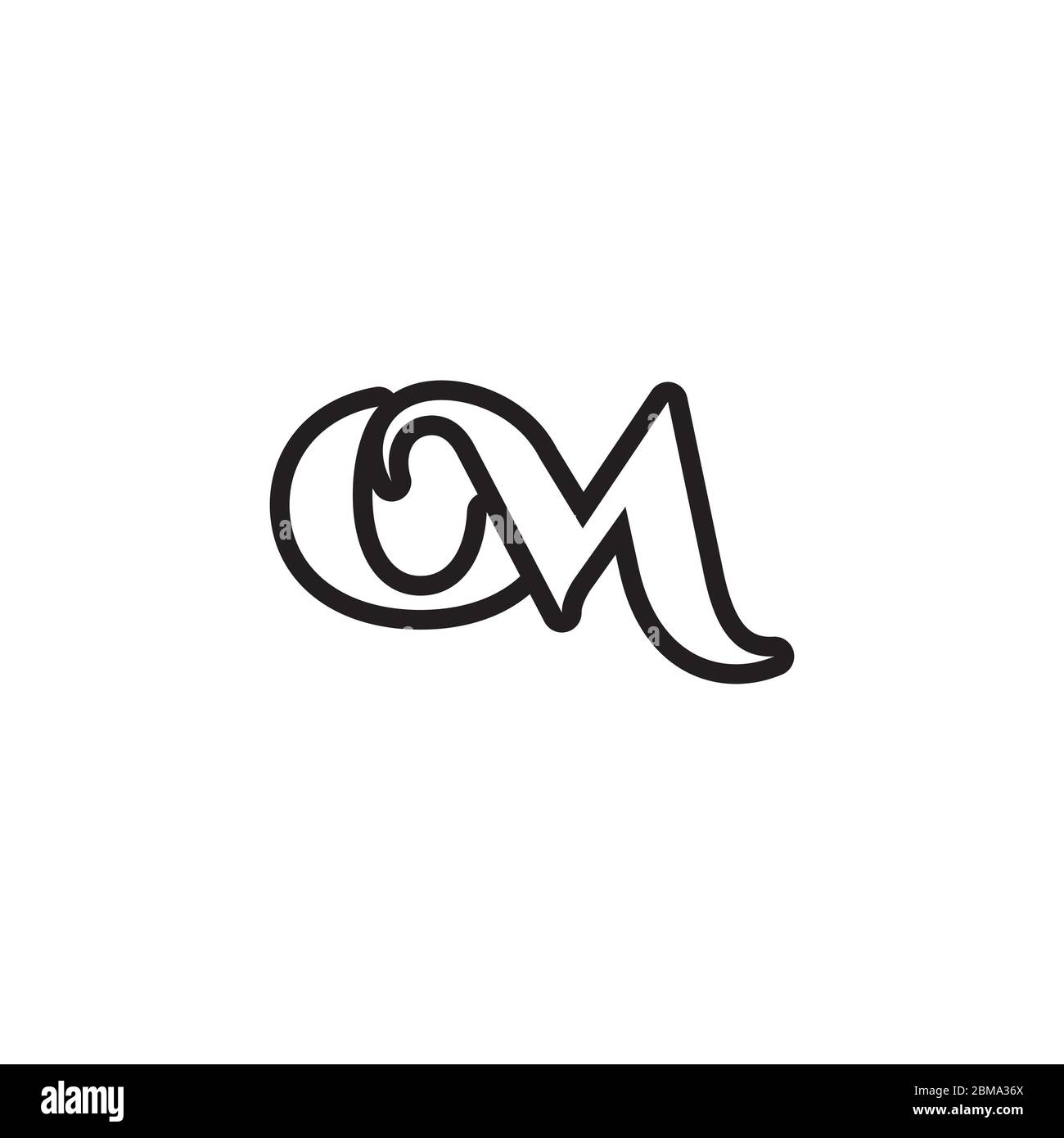 O m letter hi-res stock photography and images - Alamy