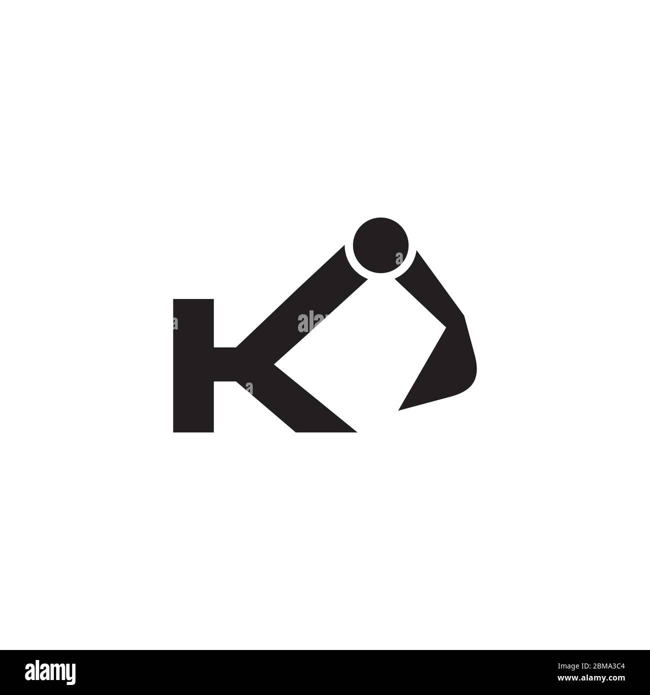 initial letter logo design vector Stock Vector Image & Art - Alamy