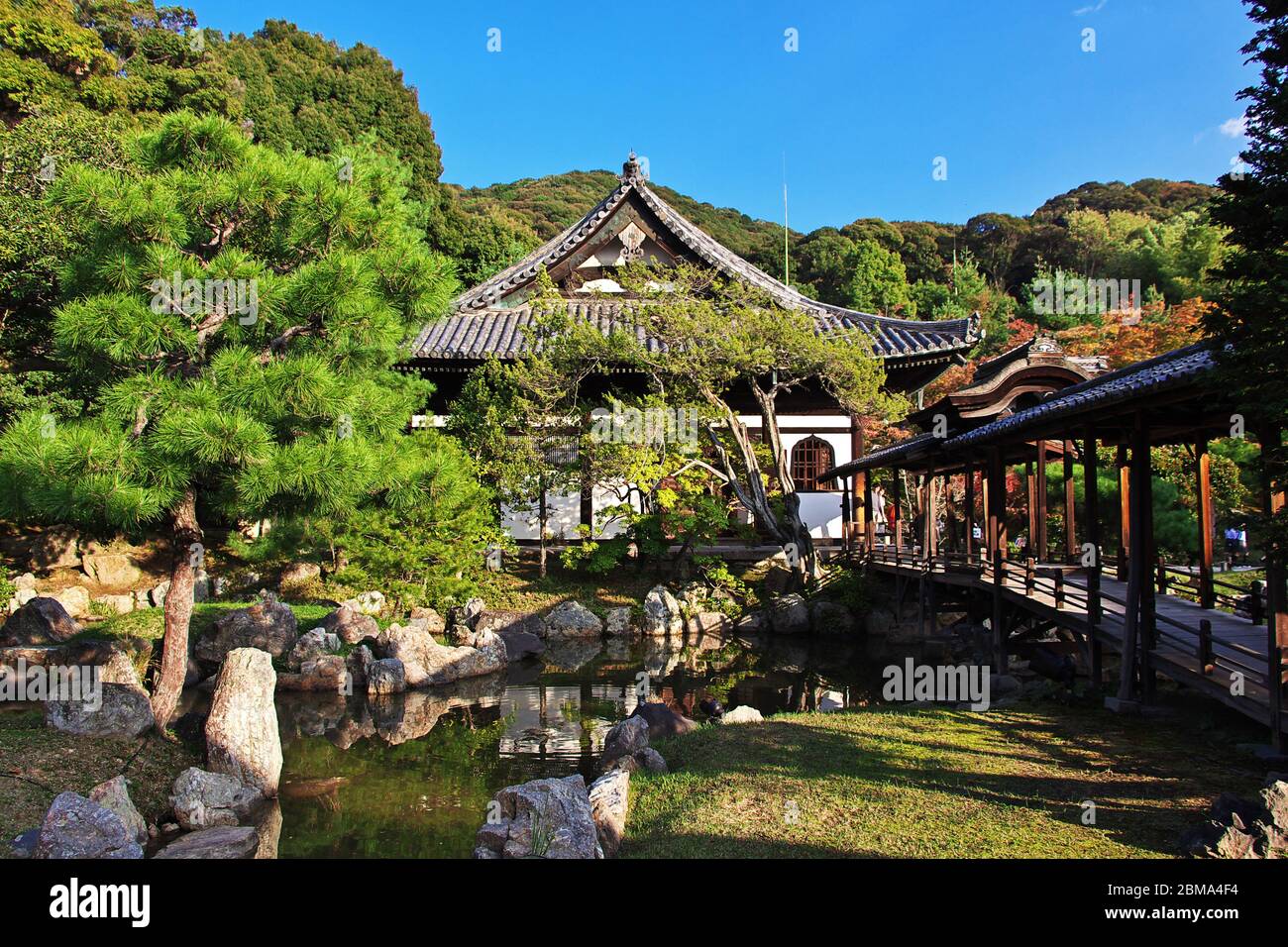 The ancient temple in Kyoto, Japan Stock Photo - Alamy