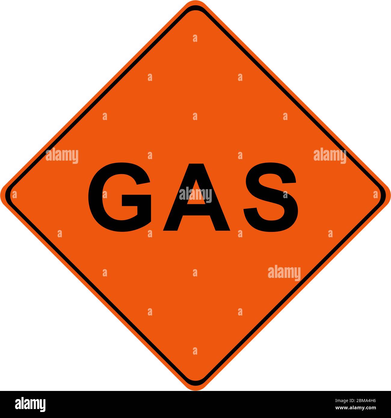 Stop sign ahead usa yellow warning hi-res stock photography and images ...