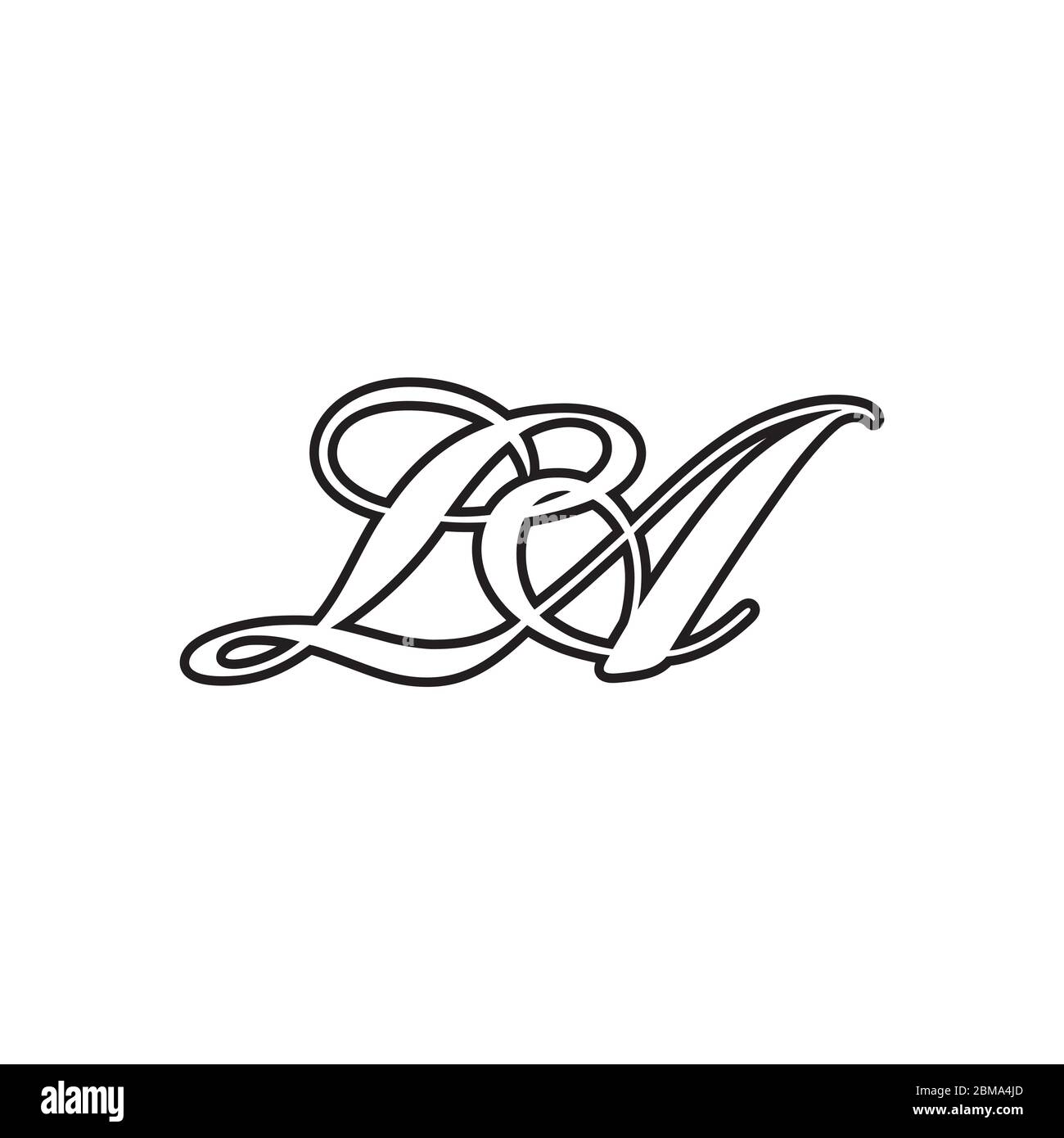 Cursive l Stock Vector Images - Alamy