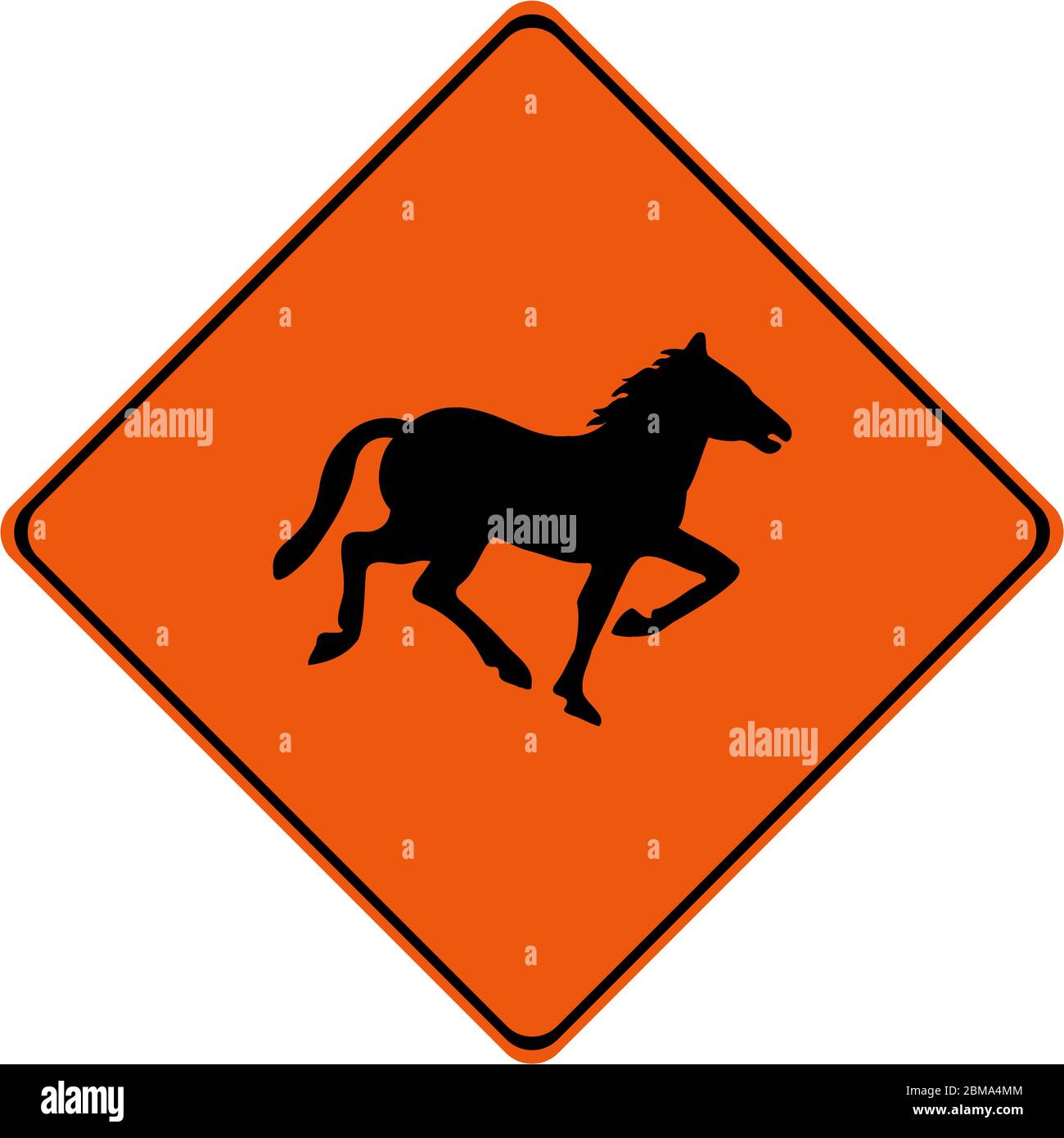 Stop sign ahead usa yellow warning hi-res stock photography and images ...