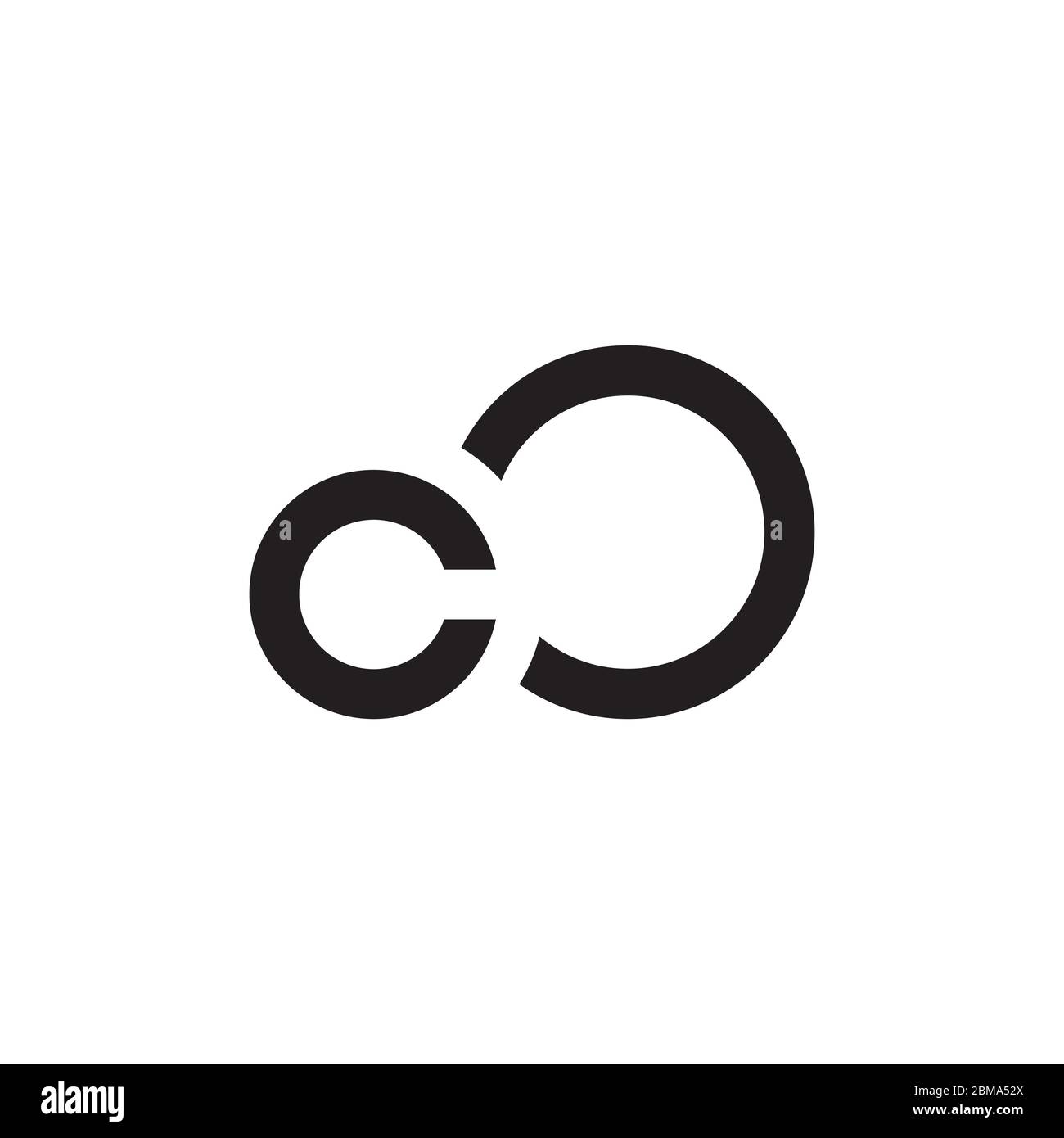 C O letter logo design vector Stock Vector Image & Art - Alamy