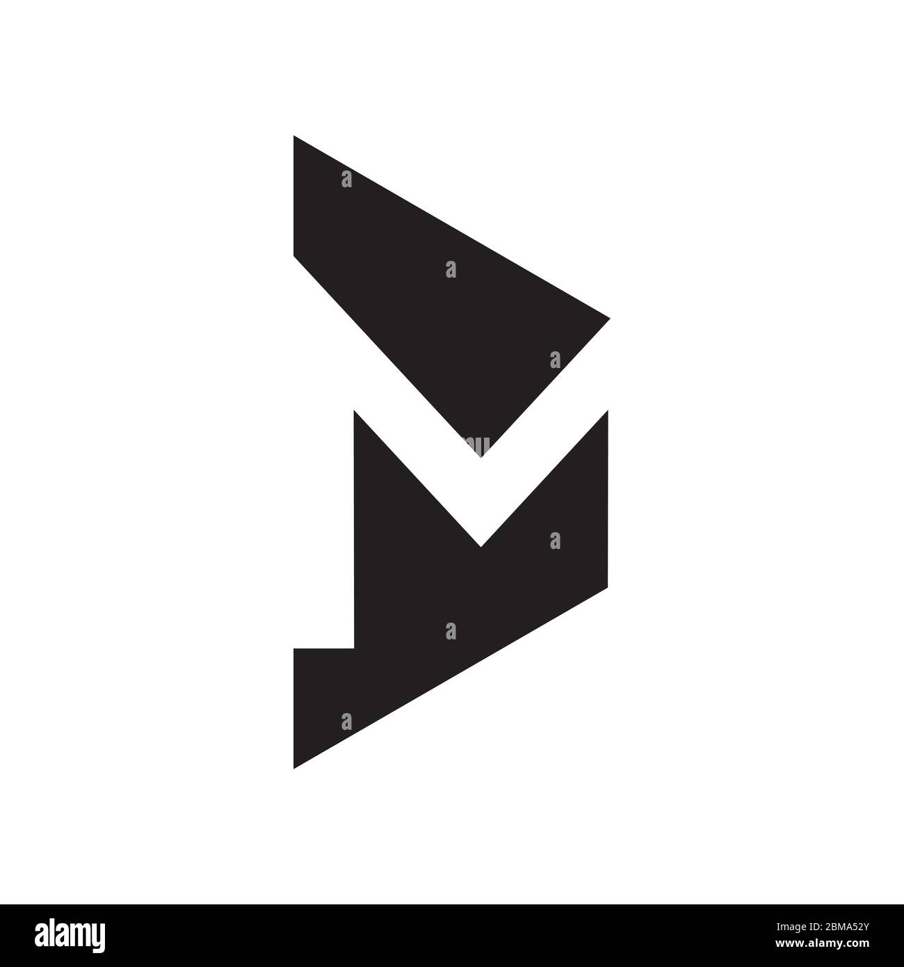 initial letter logo design vector Stock Vector Image & Art - Alamy