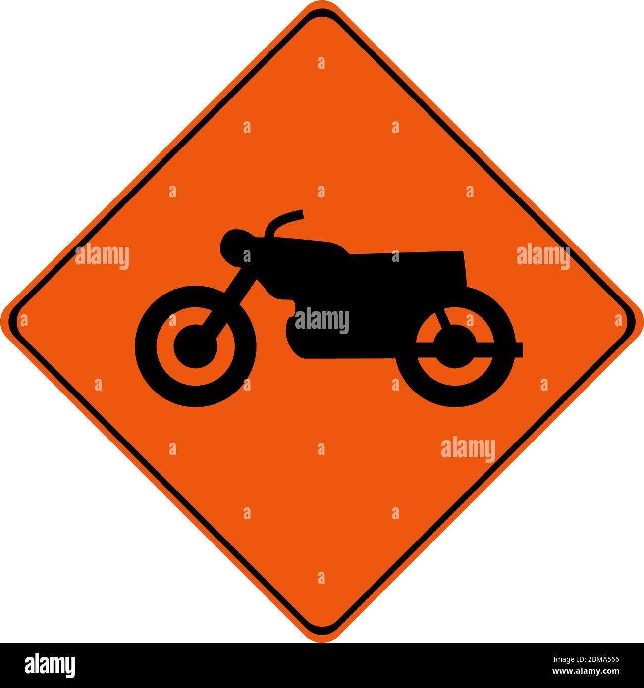 Stop sign ahead usa yellow warning hi-res stock photography and images ...