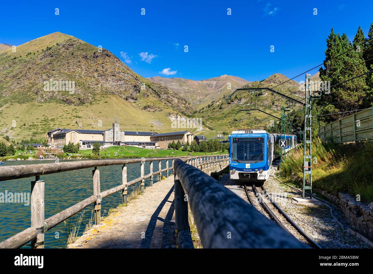 Train pyrenees spain view hi-res stock photography and images - Alamy