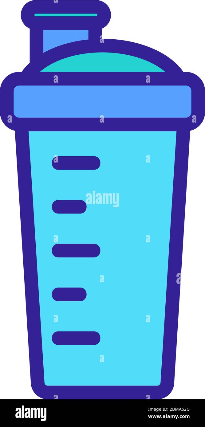 shaker volume meter icon vector outline illustration Stock Vector Image ...