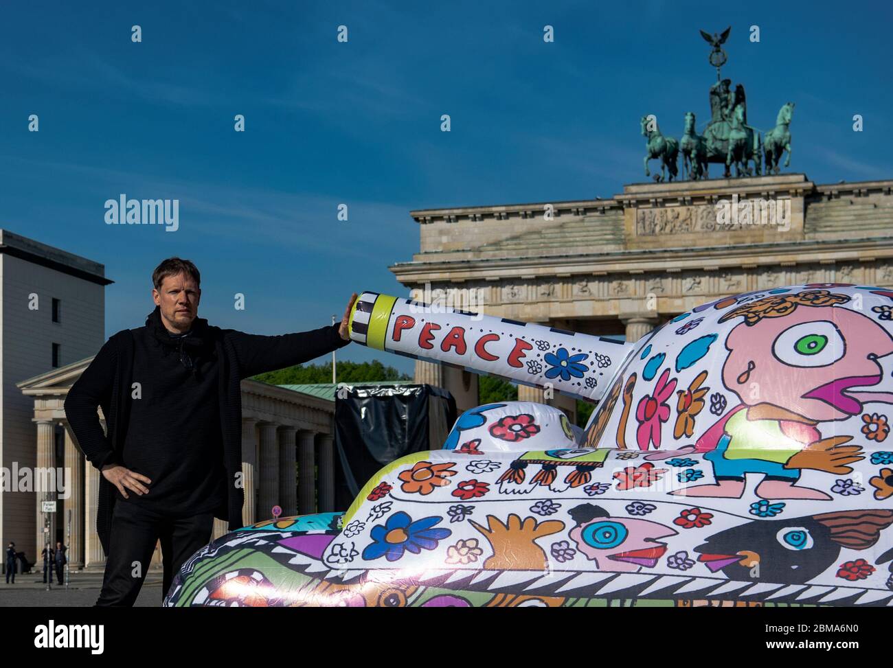 Berlin, Germany. 08th May, 2020. Leipzig-born Pop Art artist Michael ...