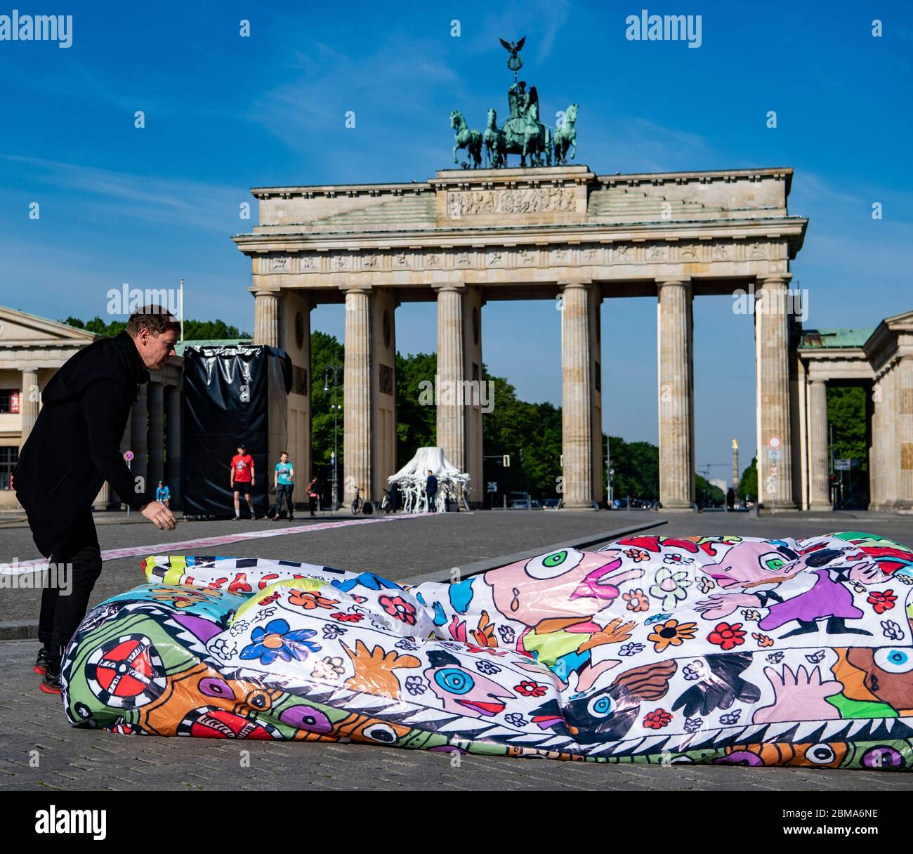 Berlin, Germany. 08th May, 2020. Leipzig-born Pop Art artist Michael ...