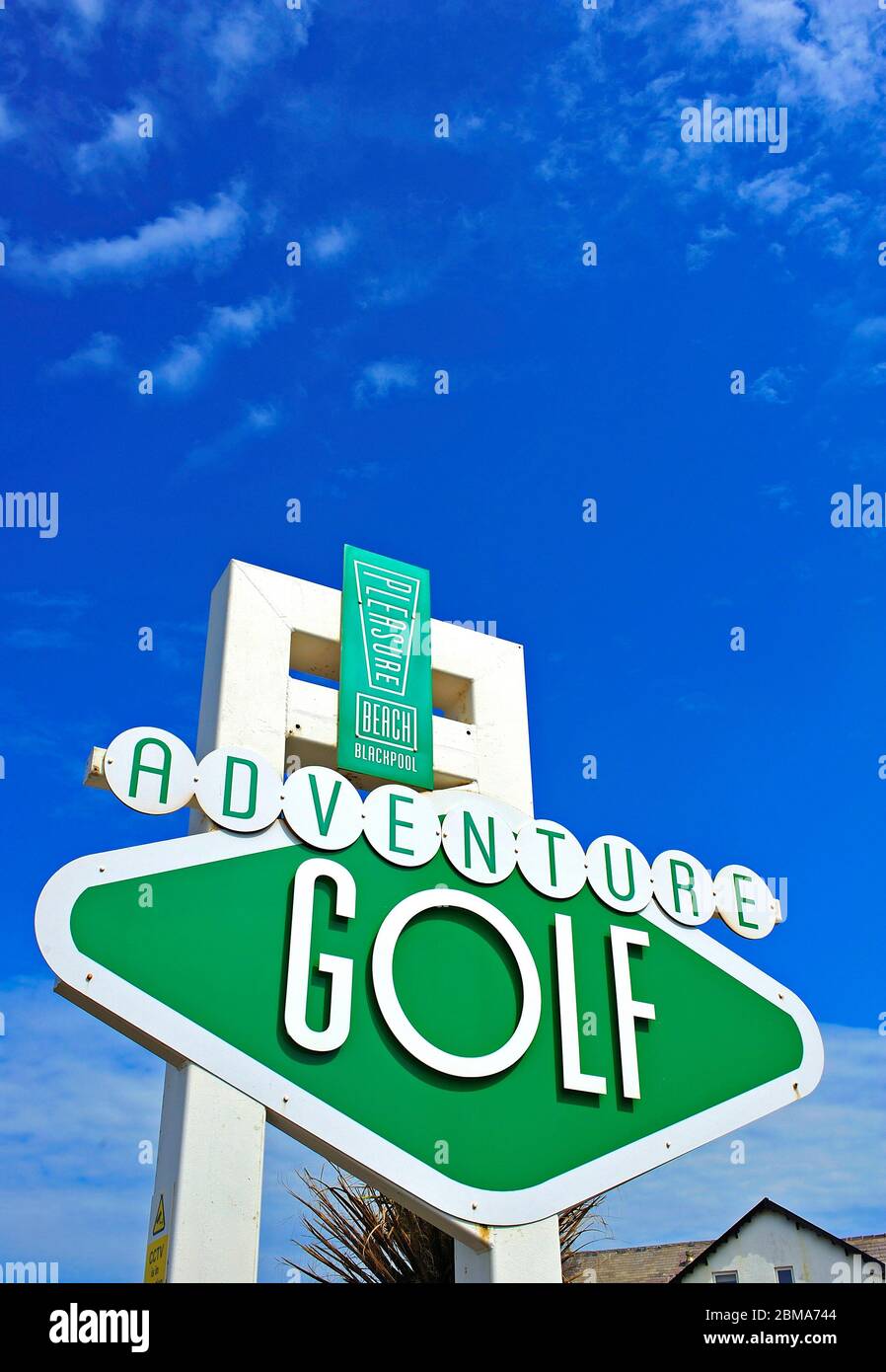 Blackpool pleasure beach sign hi-res stock photography and images - Alamy