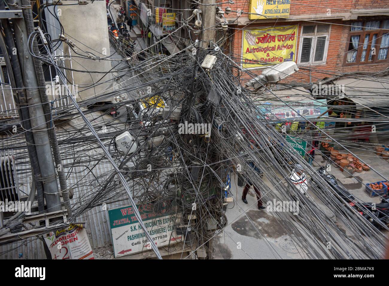 Nepal electricity hi-res stock photography and images - Alamy