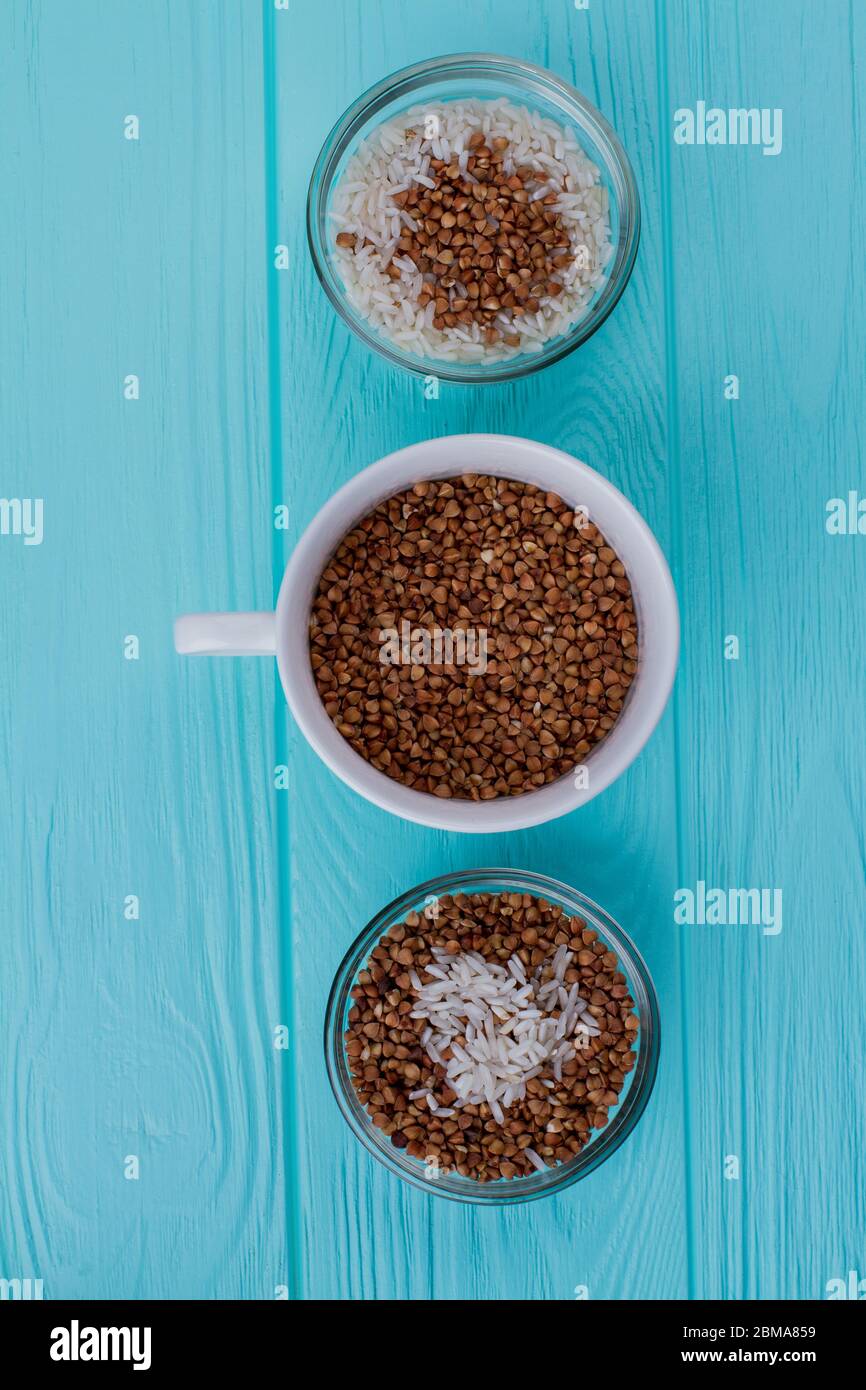 Blue rice package hi-res stock photography and images - Alamy