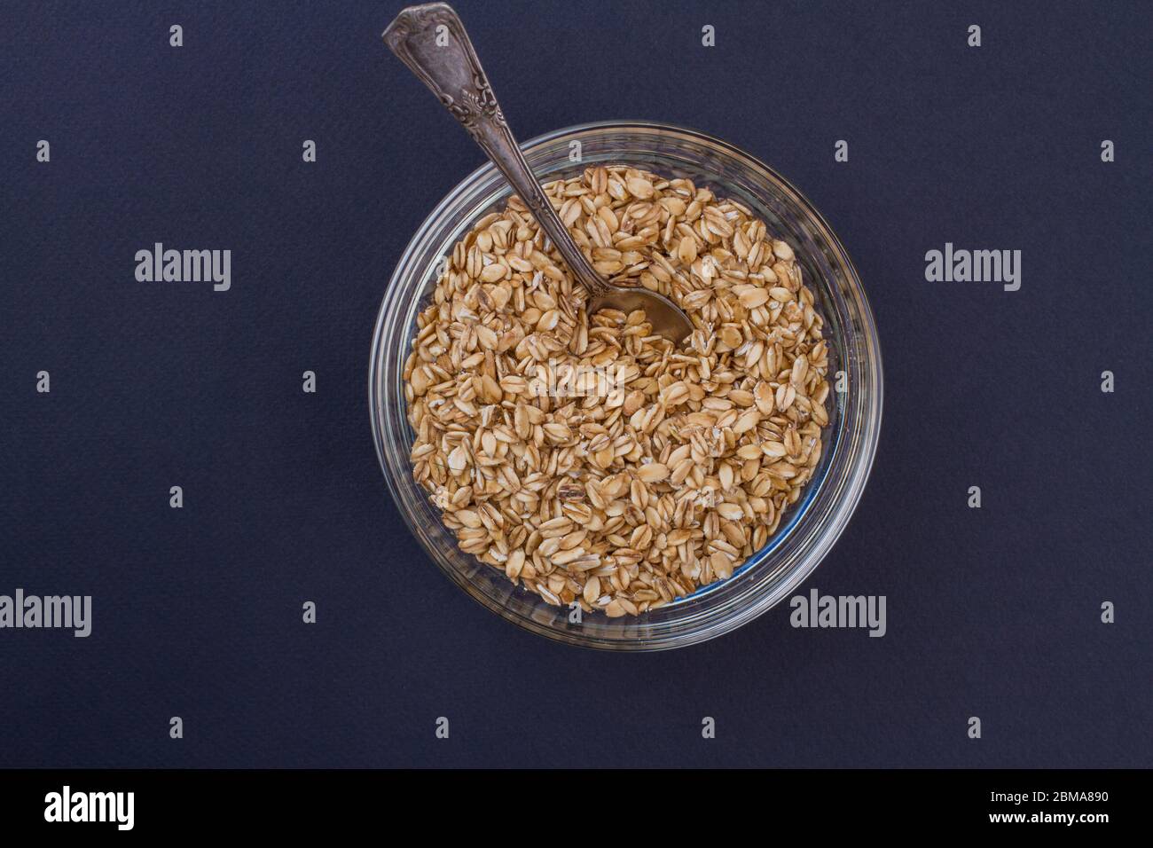 Oatmeal and spoon hi-res stock photography and images - Alamy