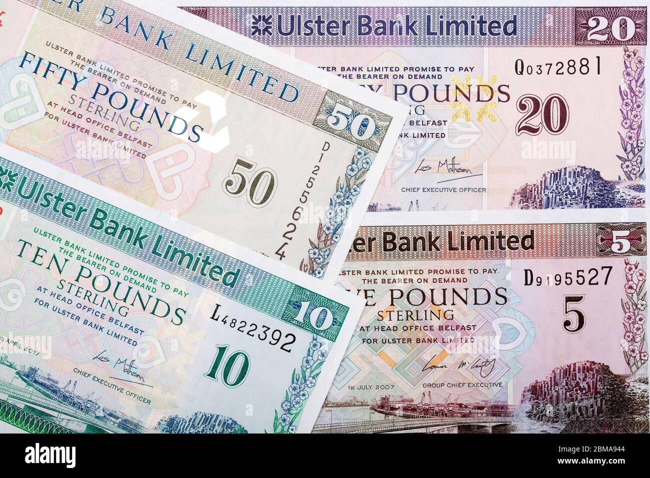 Northern ireland banknotes hi-res stock photography and images - Alamy