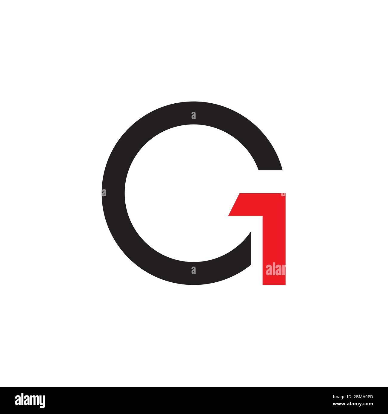 Letter 1 logo hi-res stock photography and images - Alamy