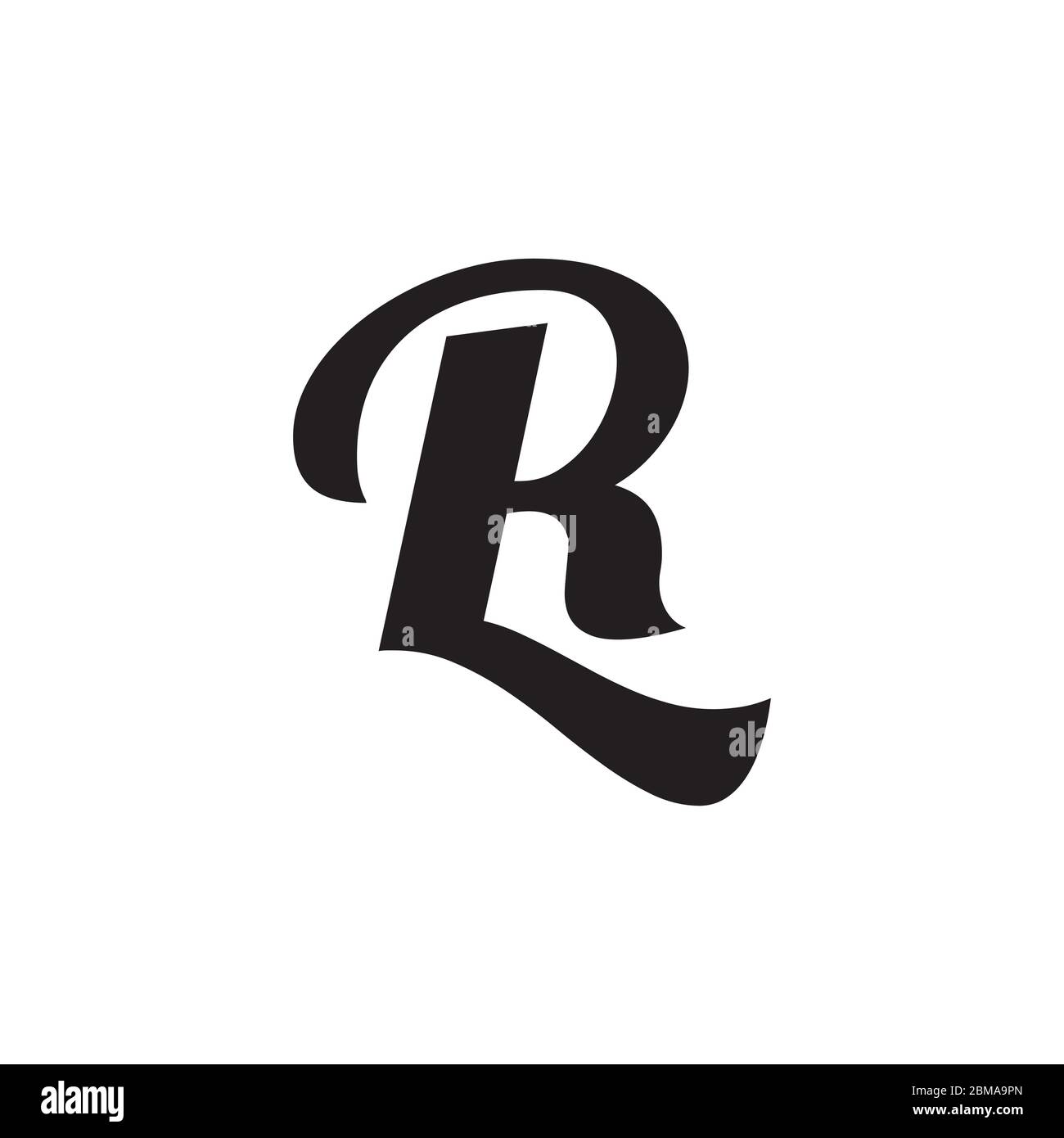 R L / L R letter logo design vector Stock Vector Image & Art - Alamy