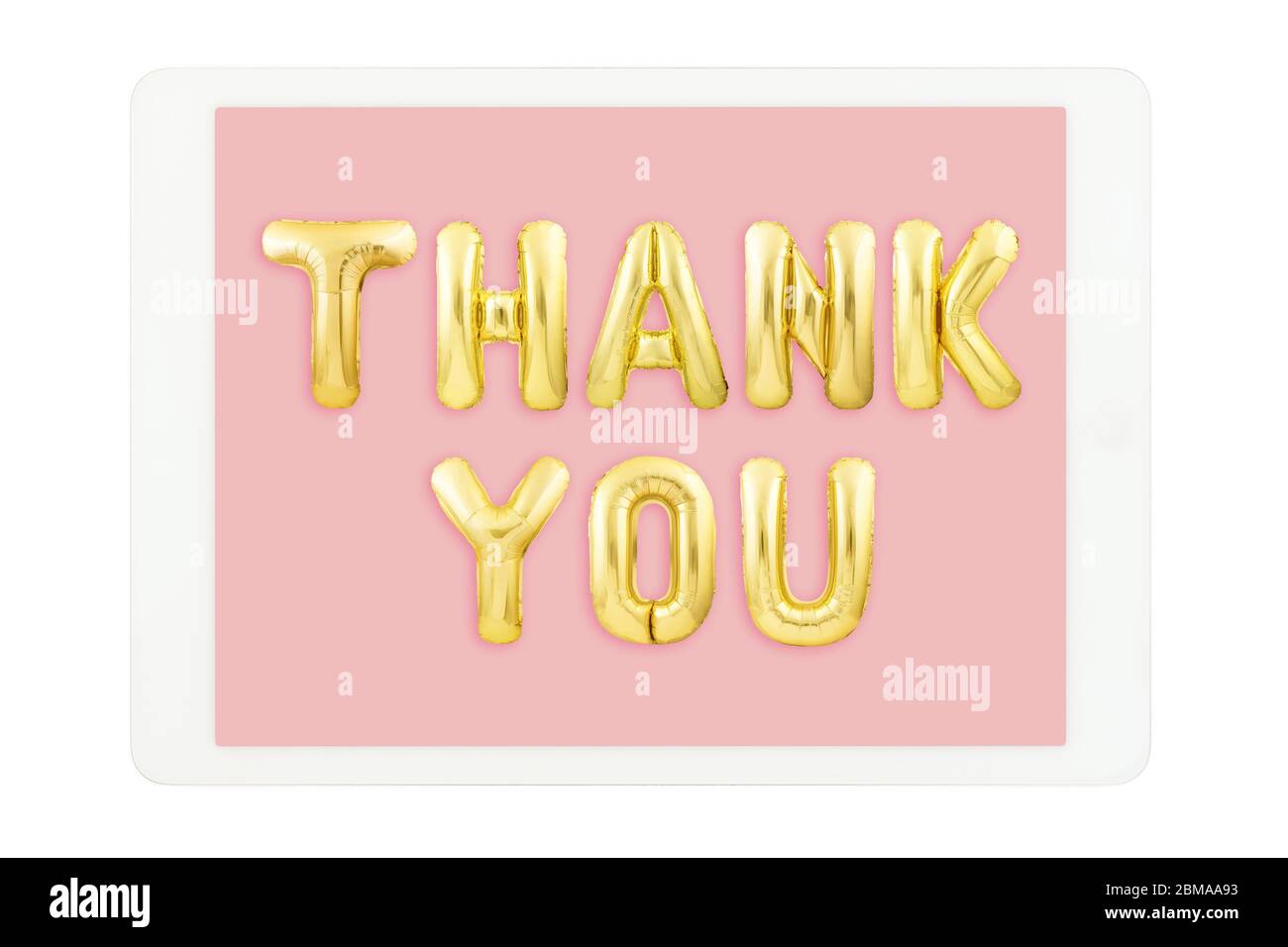 Merci balloons letters hi-res stock photography and images - Alamy
