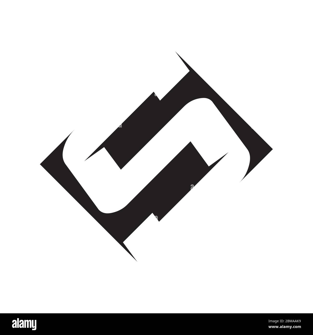 S speed logo design vector Stock Vector Image & Art - Alamy