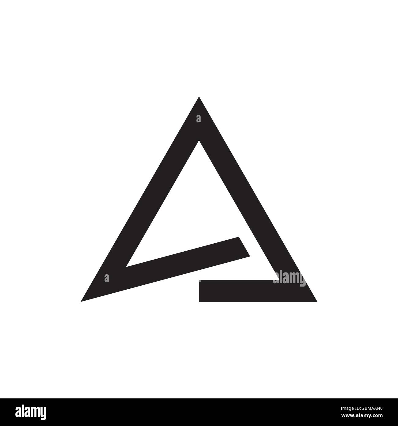 Letter a design hi-res stock photography and images - Alamy