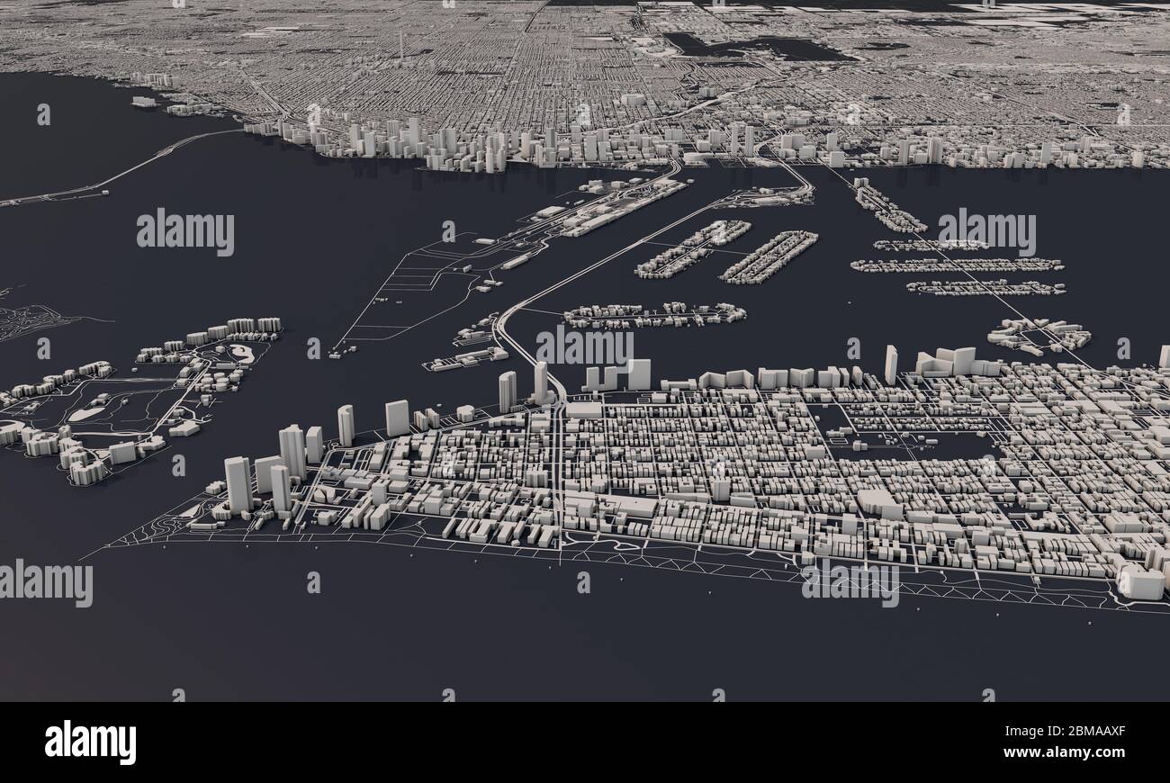 Aerial Map Of Florida