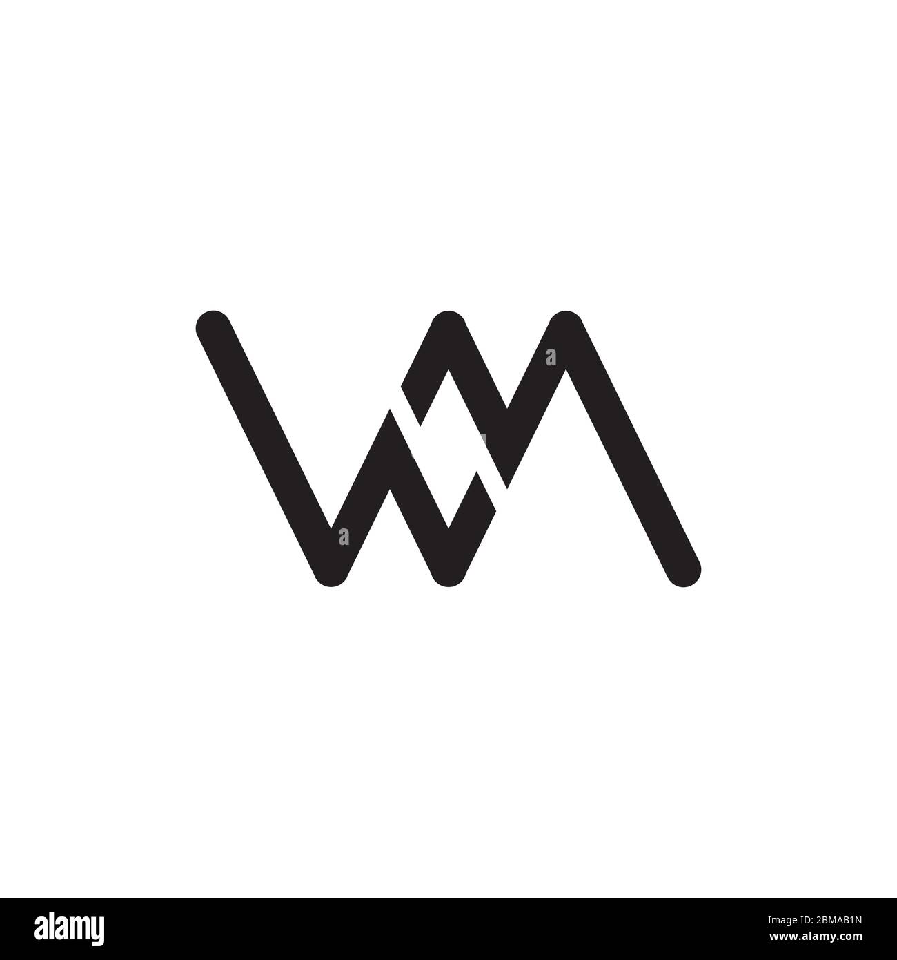 Initial m w hi-res stock photography and images - Alamy