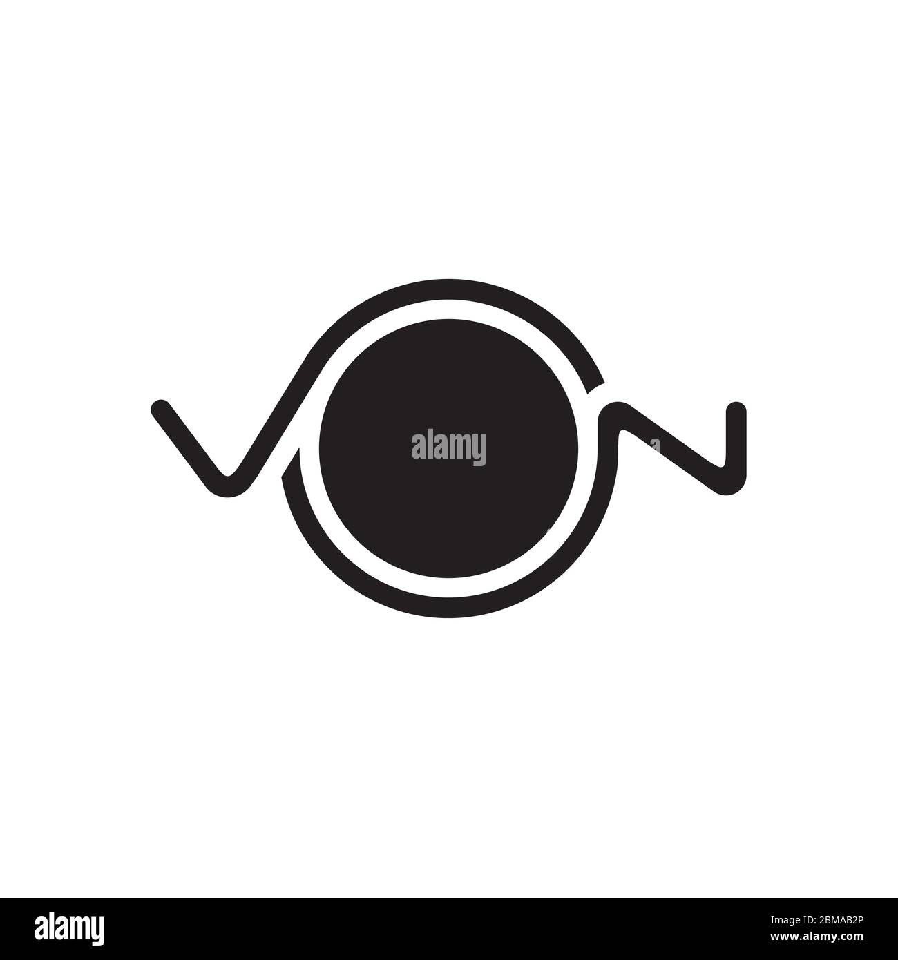 V o letter Stock Vector Images - Alamy