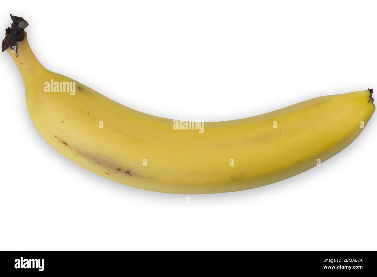 A single ripe banana Stock Photo - Alamy