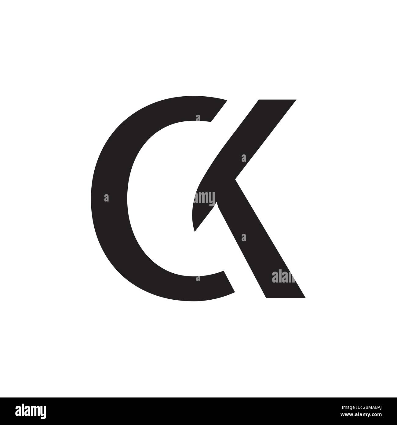 initial letter C K vector illustration Stock Vector Image & Art - Alamy