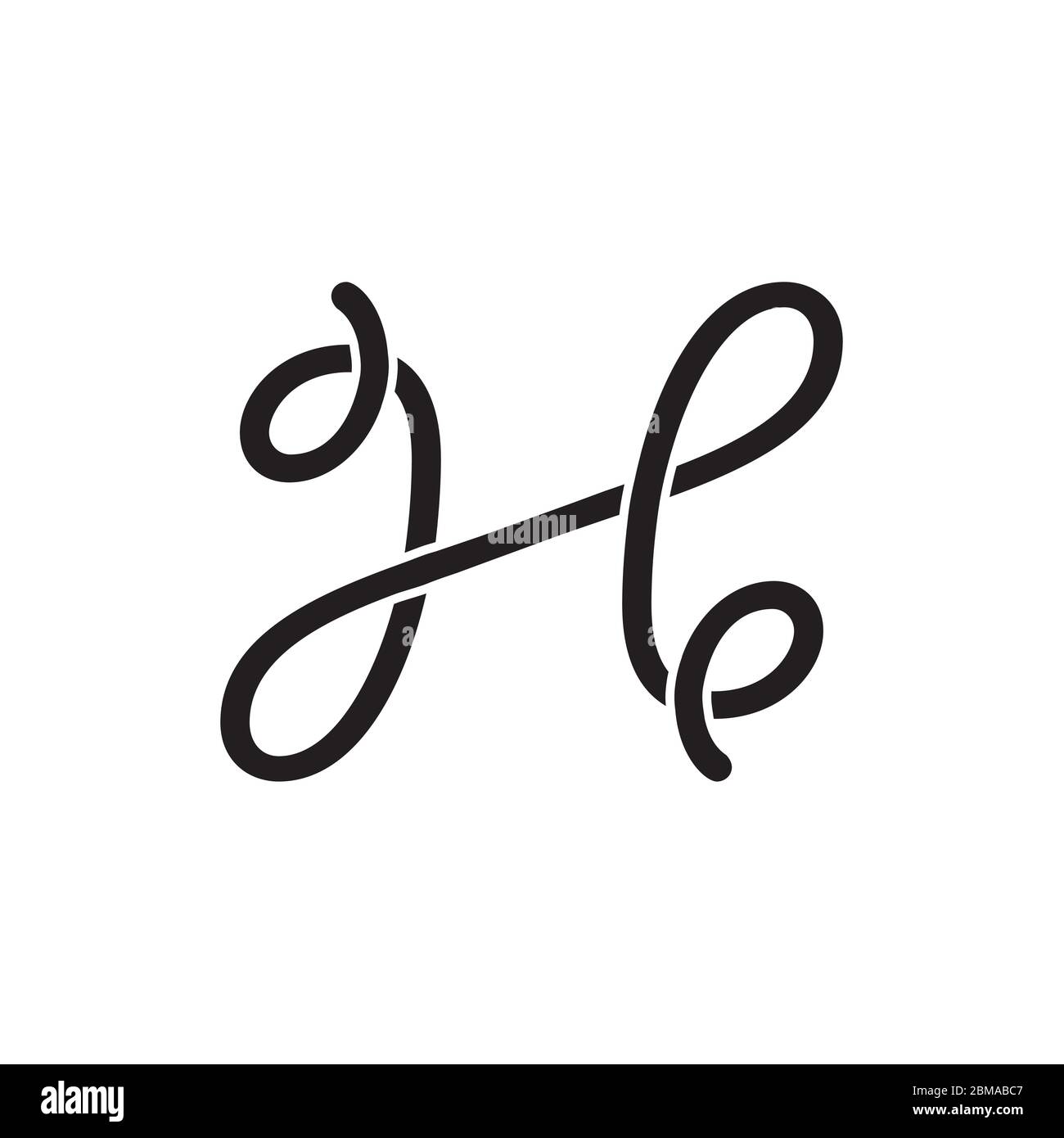 Hand written typography typeface Cut Out Stock Images & Pictures - Alamy
