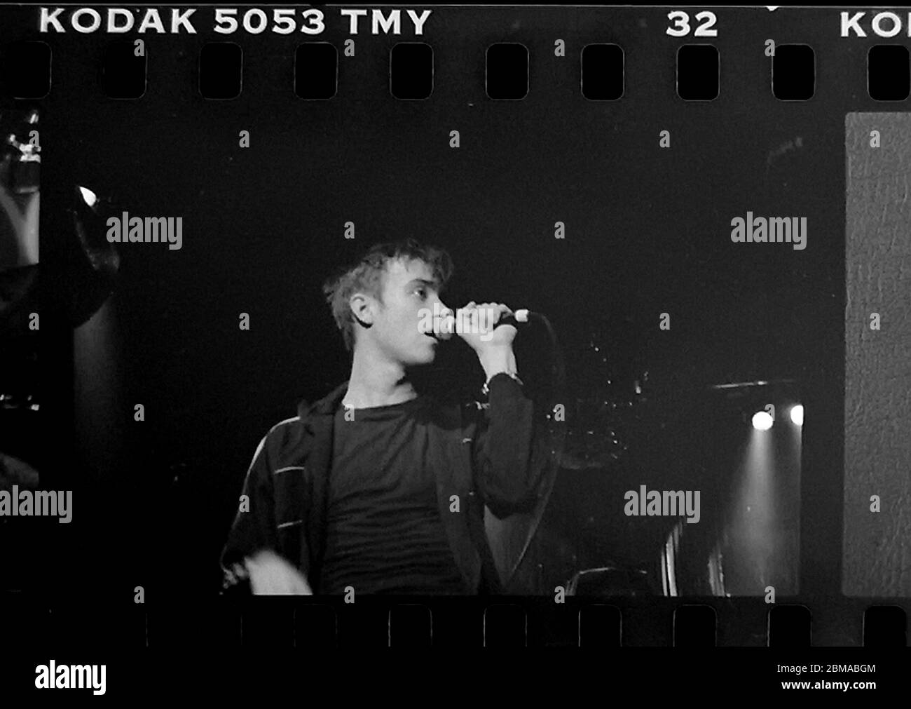 Blur performing live at Alexandra Palace in London. October 7th 1994 ...