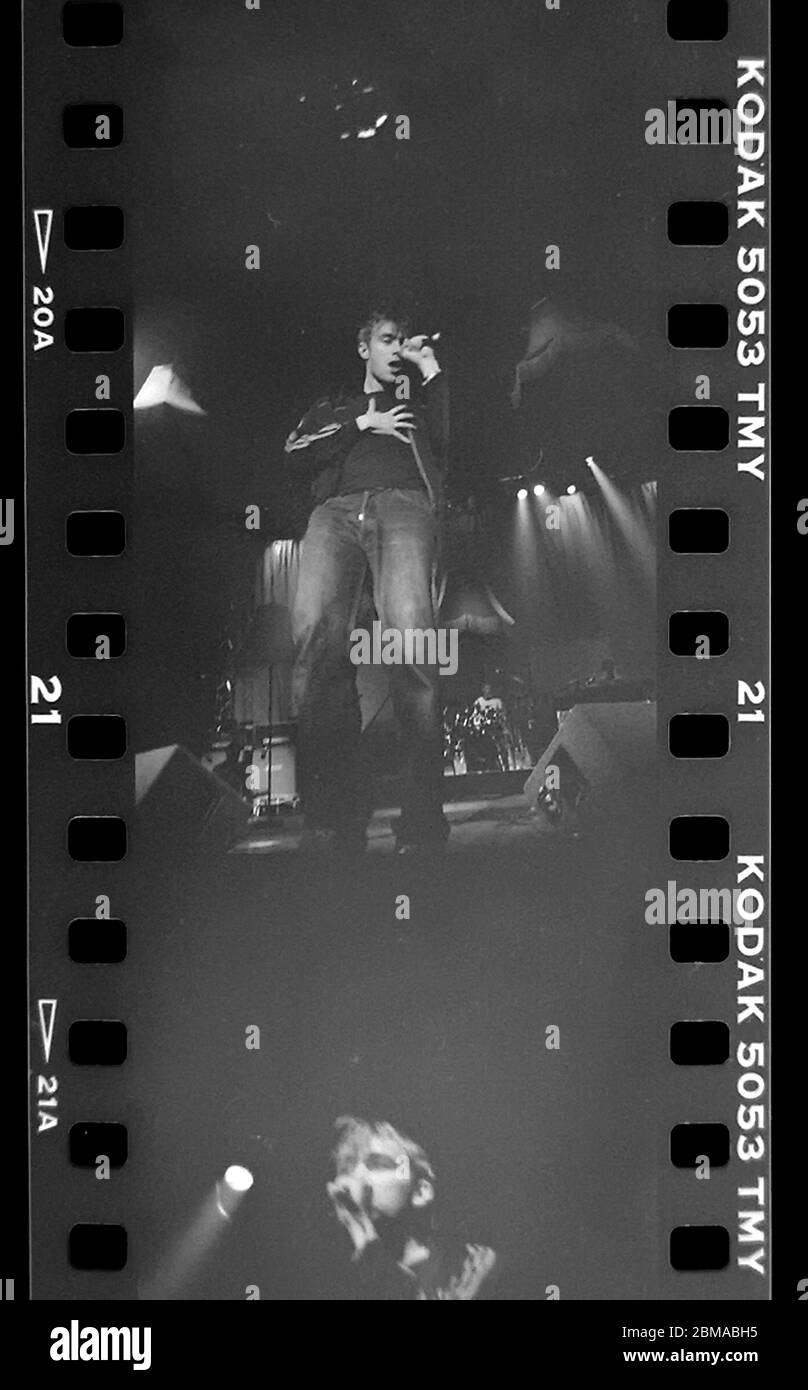 Blur performing live at Alexandra Palace in London. October 7th 1994 ...