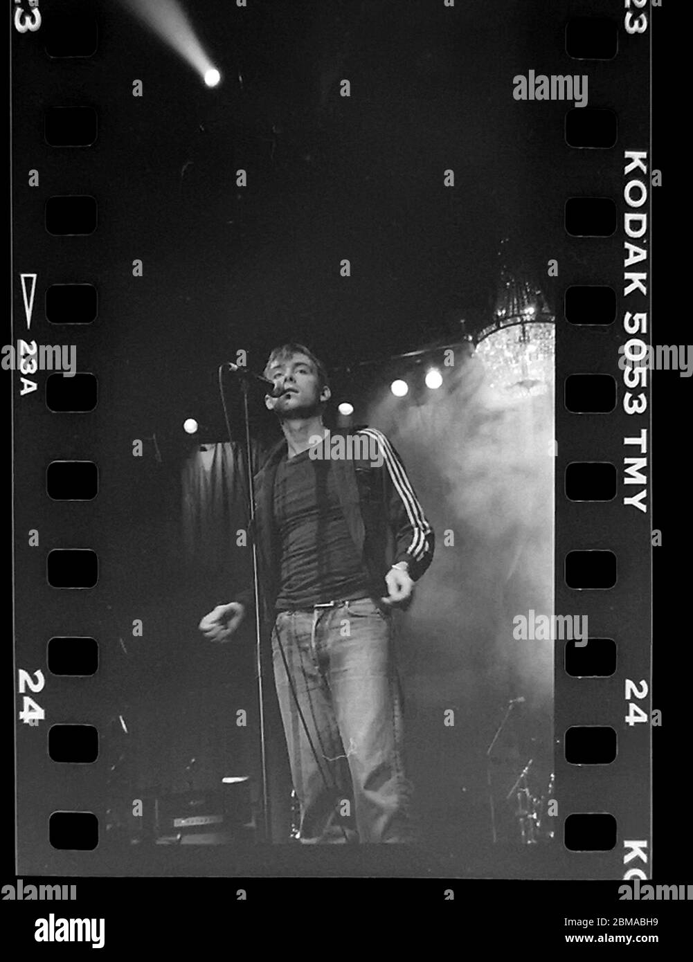 Blur performing live at Alexandra Palace in London. October 7th 1994 ...