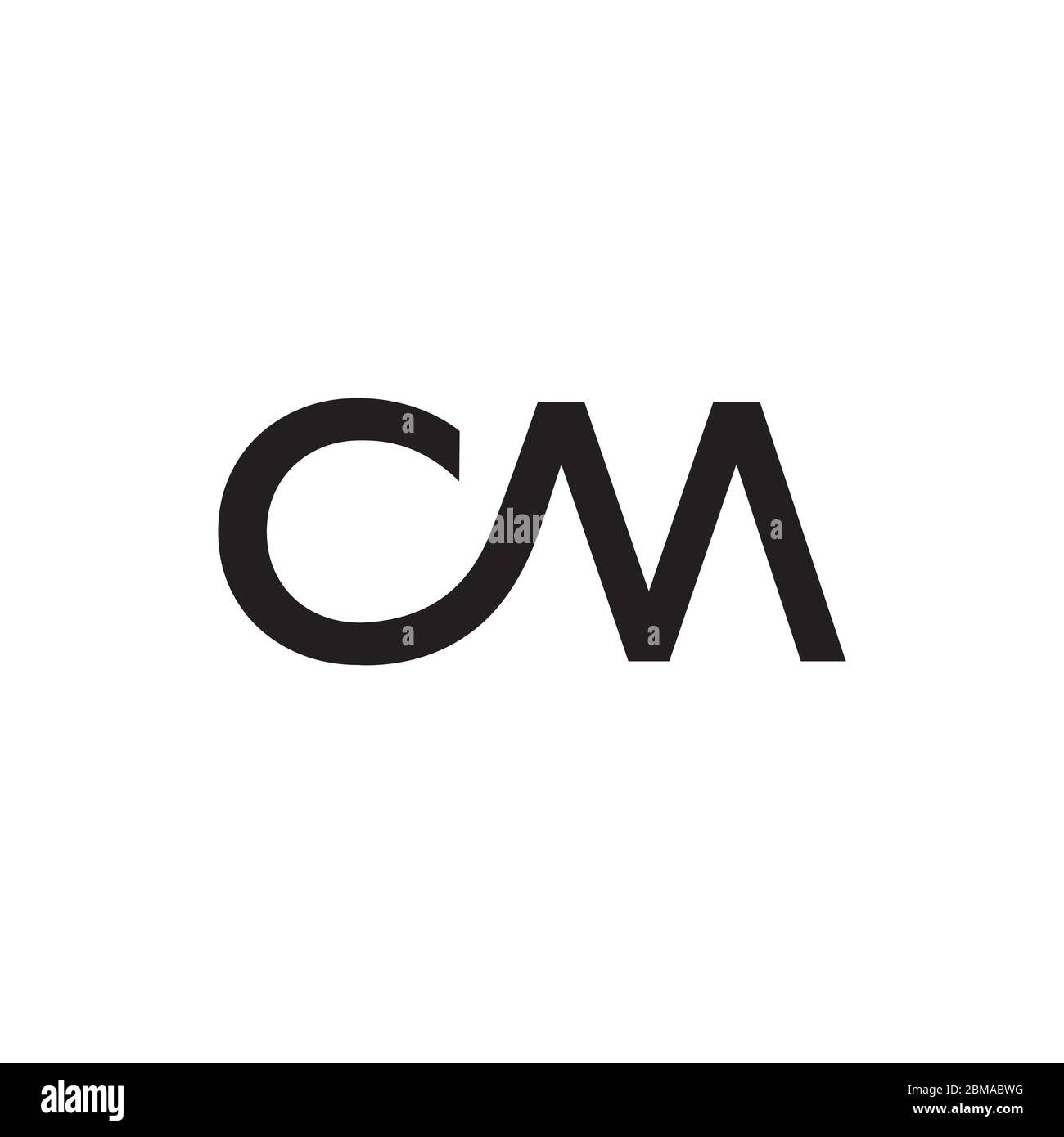 C M letter logo design vector Stock Vector Image & Art - Alamy