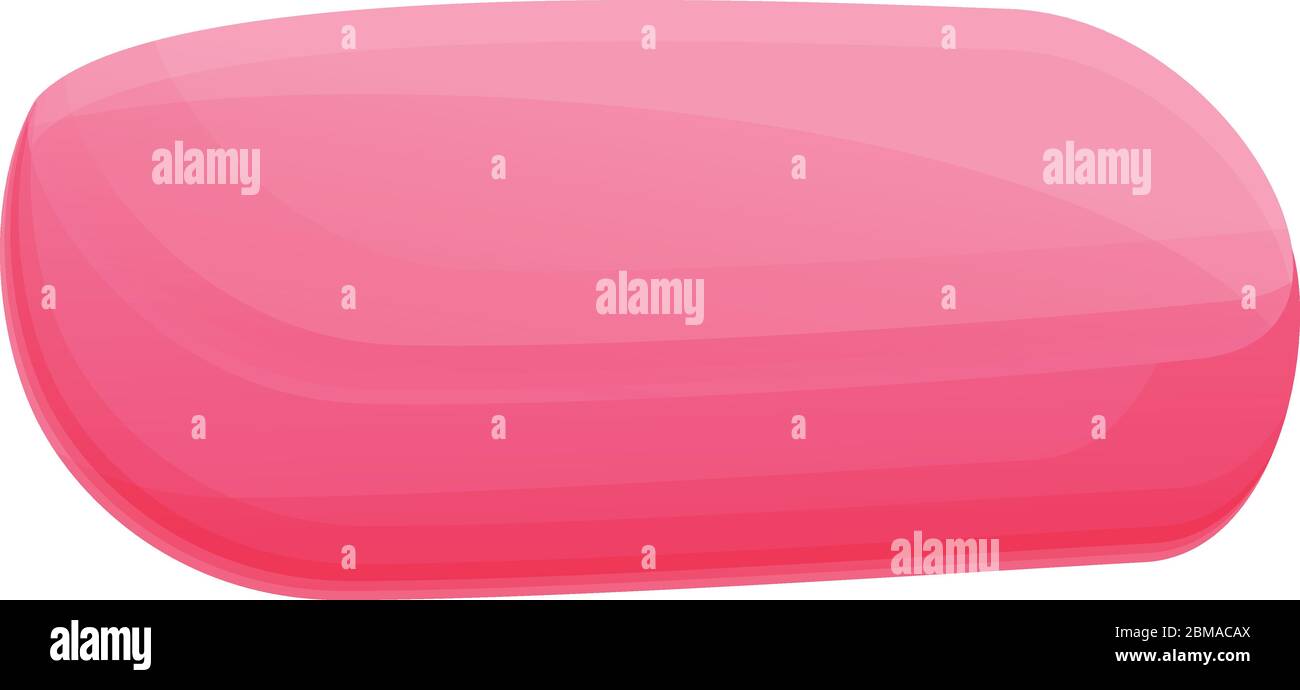 Pink hand soap icon. Cartoon of pink hand soap vector icon for web ...