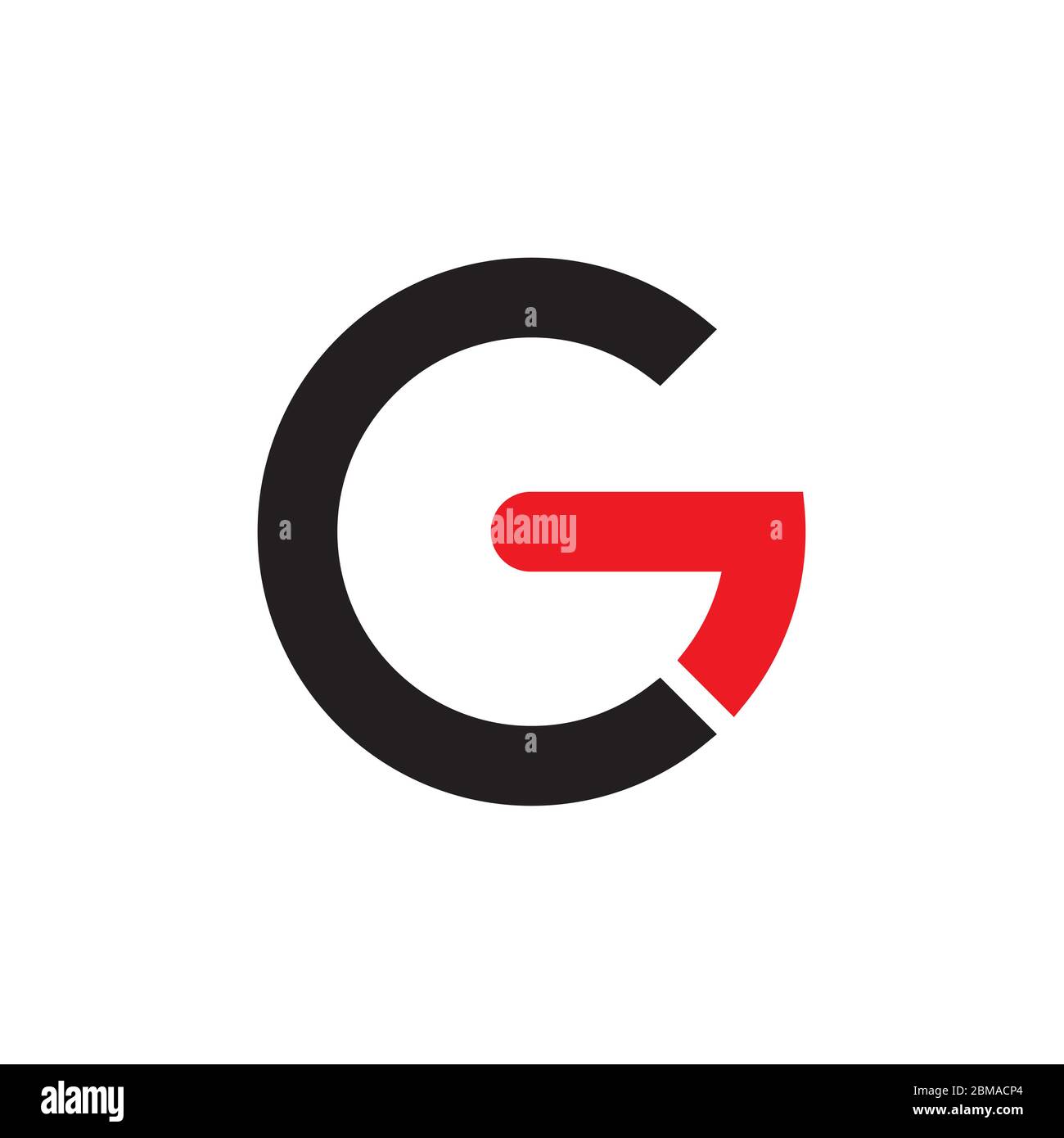 Letter c and g vector vectors hi-res stock photography and images - Alamy
