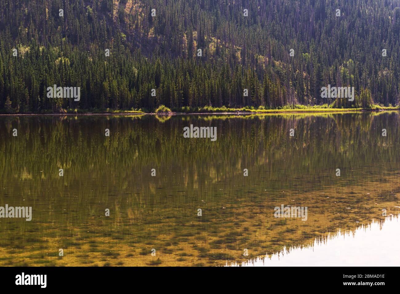 Lake along yellowhead highway highway hi-res stock photography and ...
