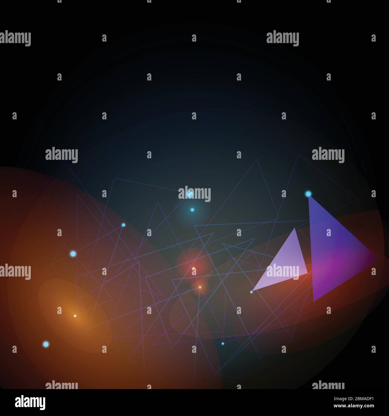 Design abstract triangle space background, stock vector Stock Vector ...