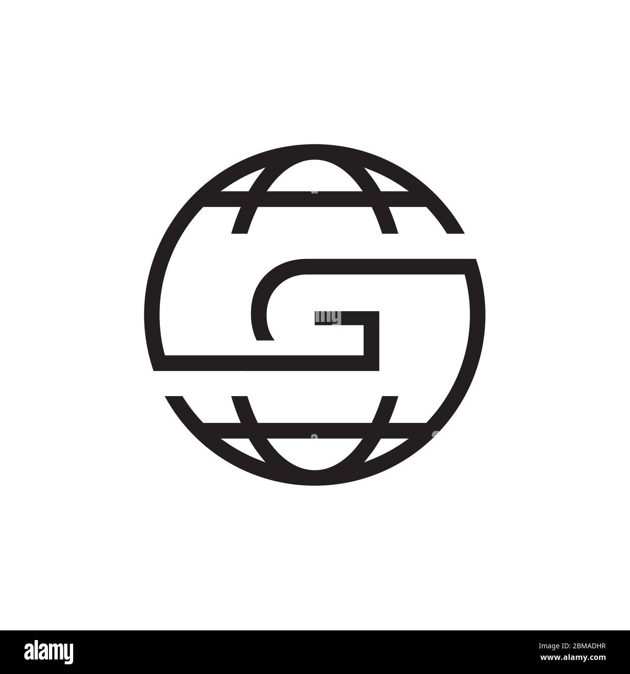 globe letter G logo design concept Stock Vector Image & Art - Alamy