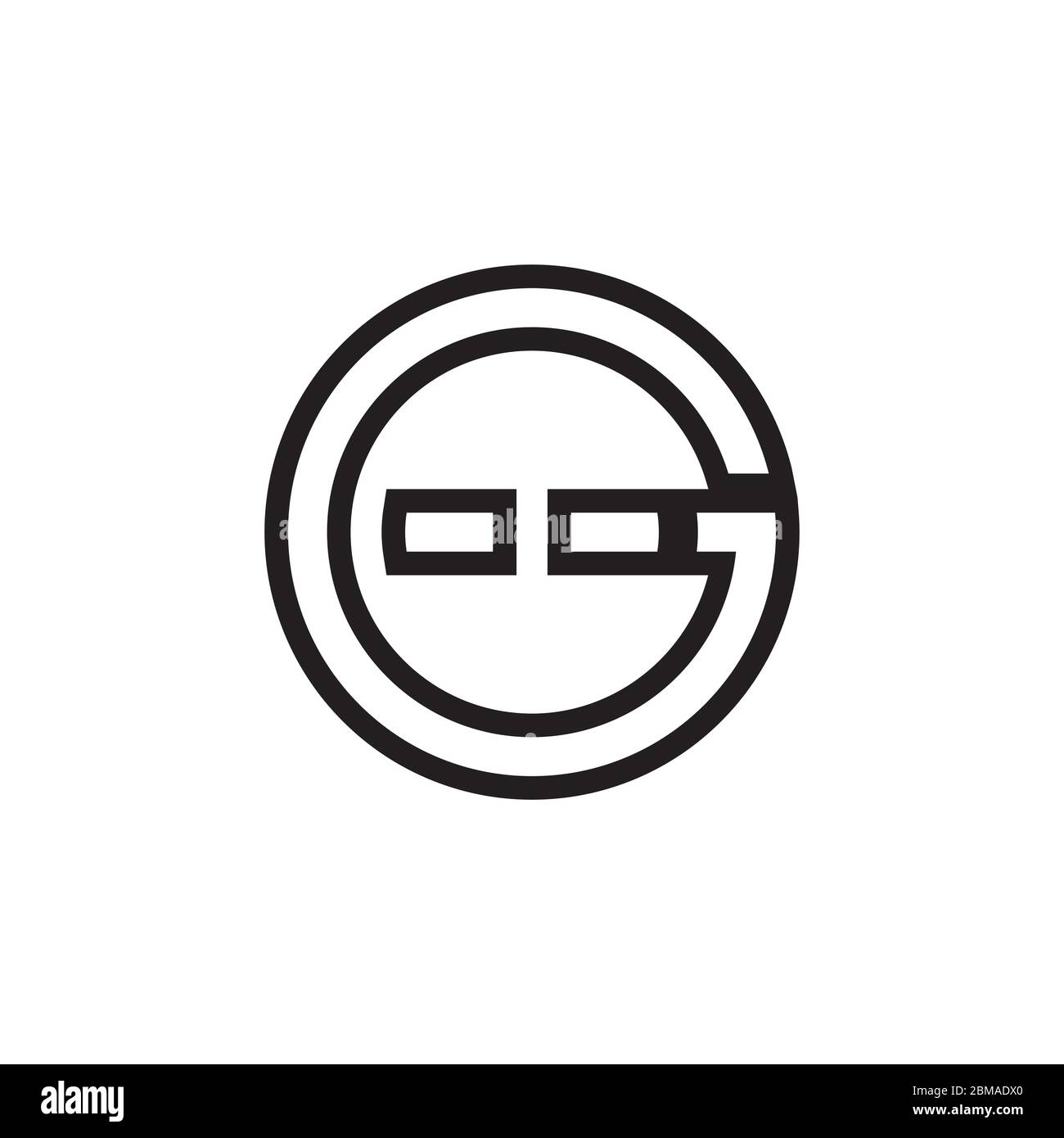 Robotic face Stock Vector Images - Alamy