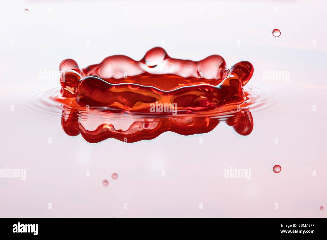 Water drop collision with abstract effect Stock Photo - Alamy