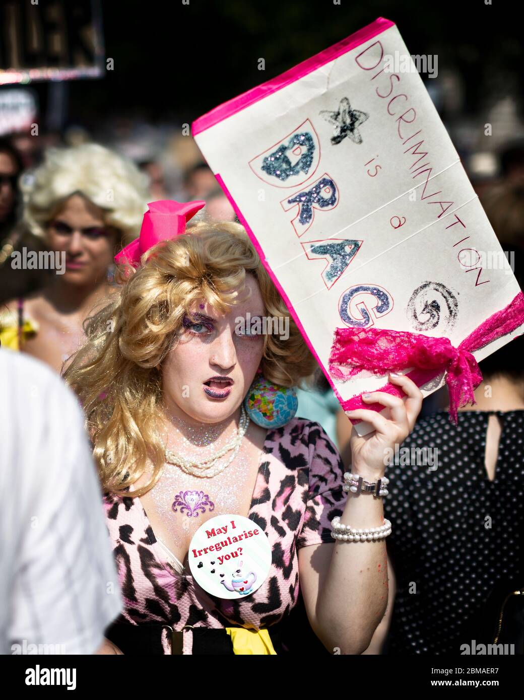 Drag protest hi-res stock photography and images - Alamy