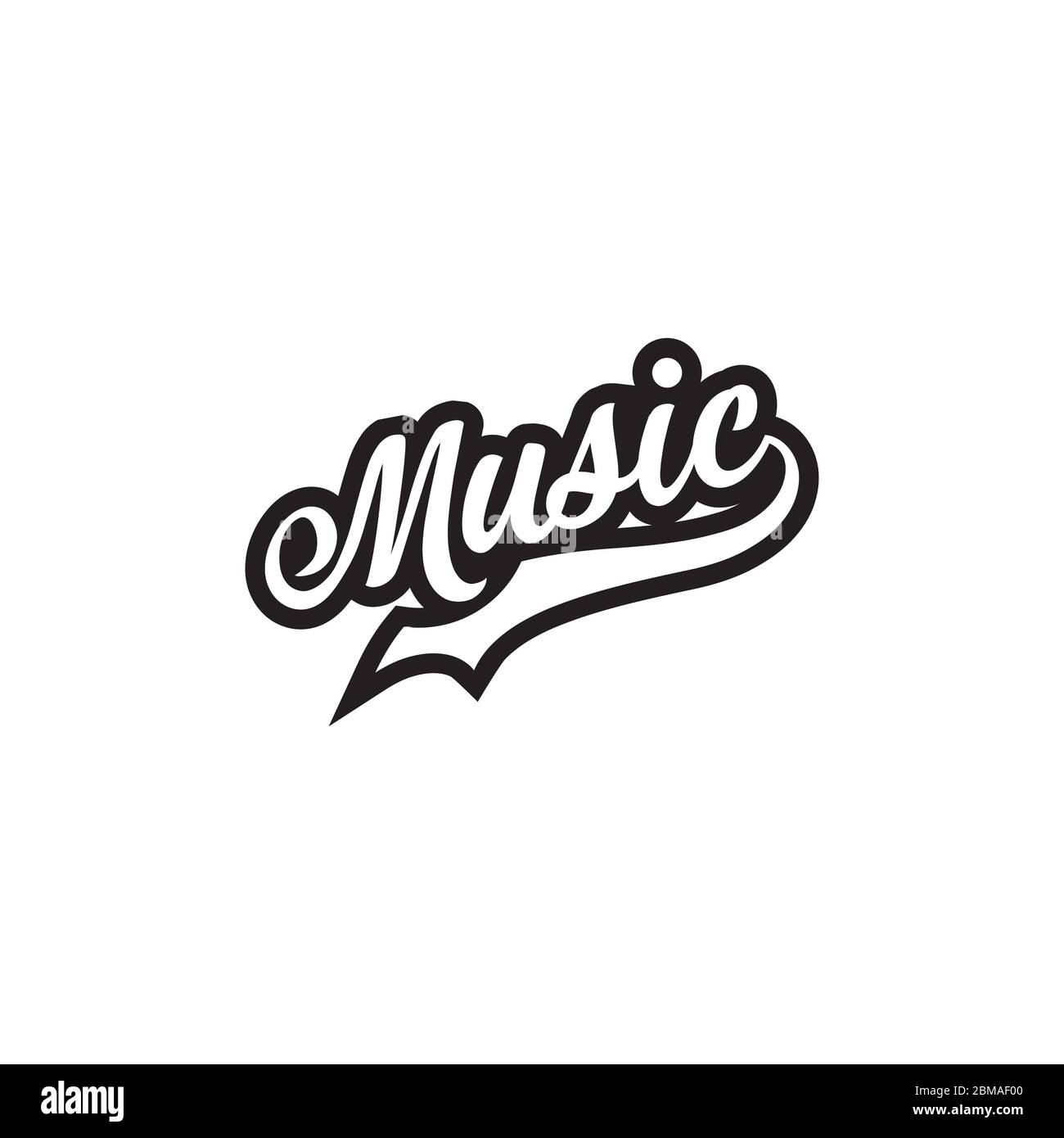 Melody type Stock Vector Images - Alamy