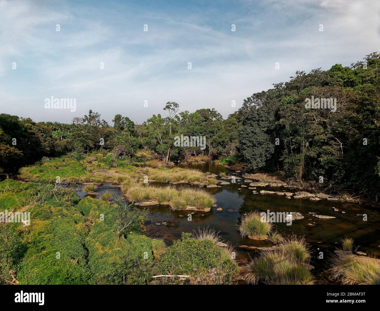 View of a river Shalmala Stock Photo - Alamy