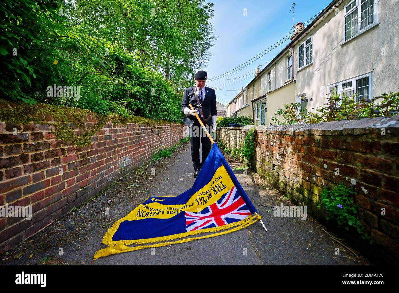 Royal British Legion Standard Bearer High Resolution Stock Photography ...
